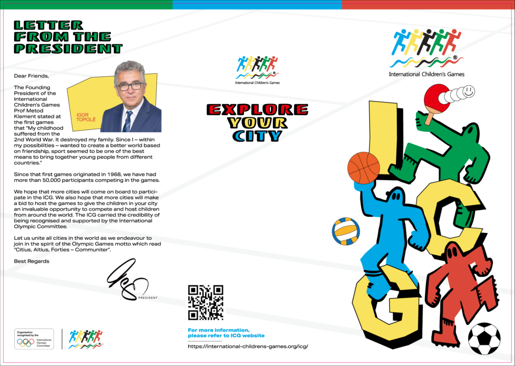 Media Kit – International Children's Games
